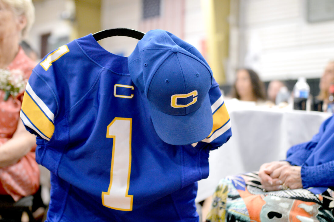 Browns head coach tackles faith, family, football in awards dinner ...